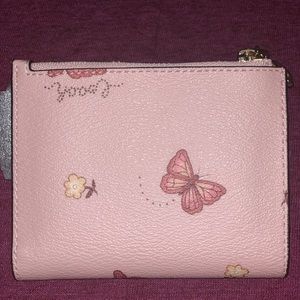 Coach | Bags | Coach Mini Wallet New Butterfly Blossom Edition | Poshmark